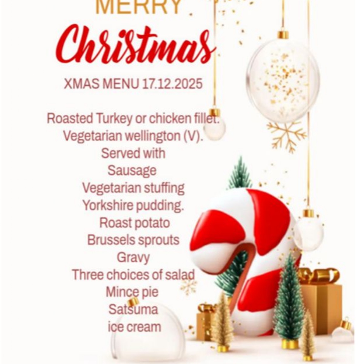 Mission Grove Primary School - Christmas Lunch - 17th Dec.